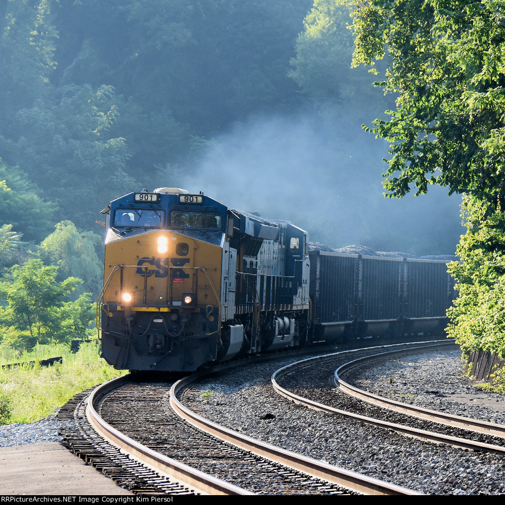 CSX 901 3448 Coal Loads